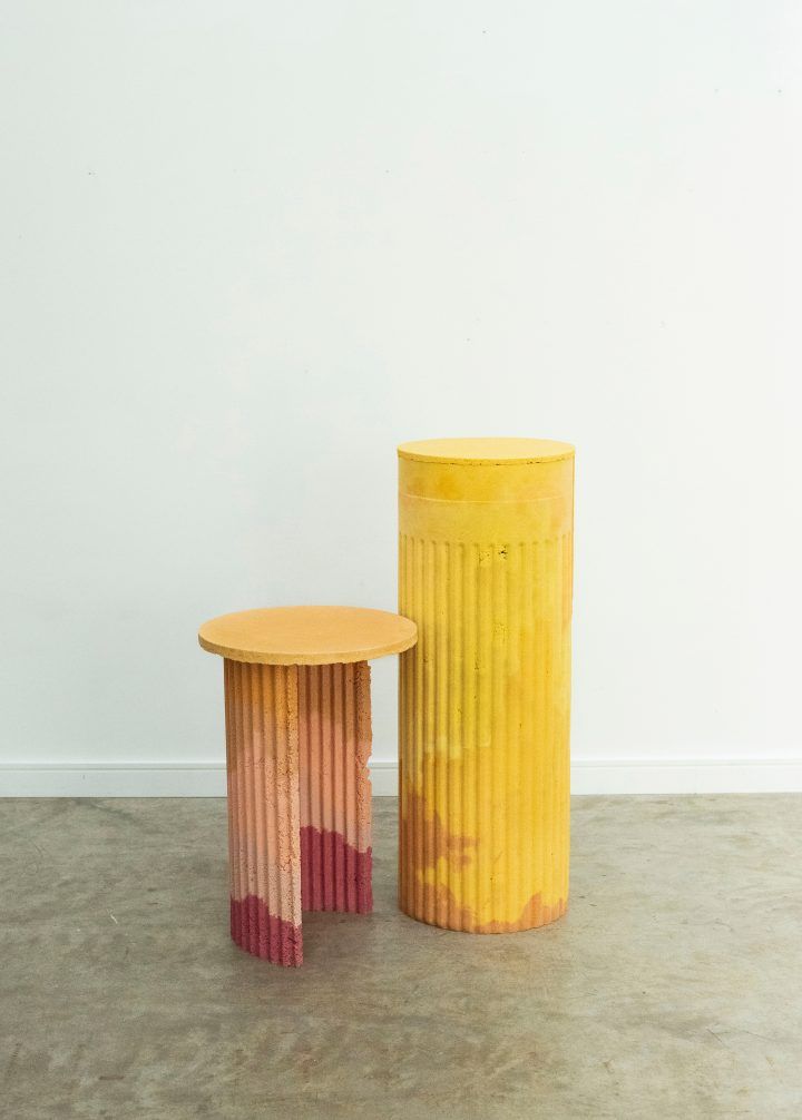 Corrugated Textures And Circular Forms Characterize The Sculptural ...