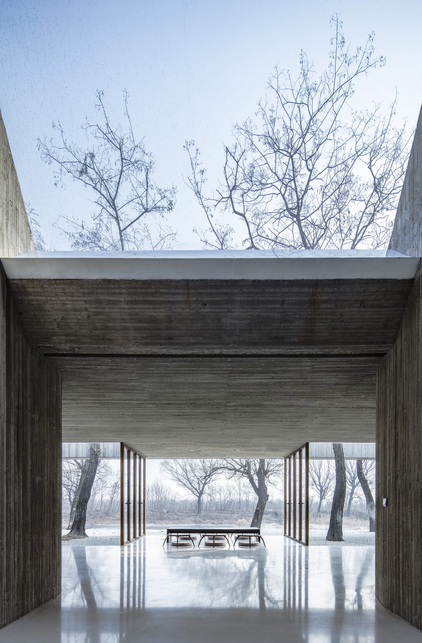 In A Rural Forest In Hebei, Archstudio’s Modern Buddist Shrine Stands ...