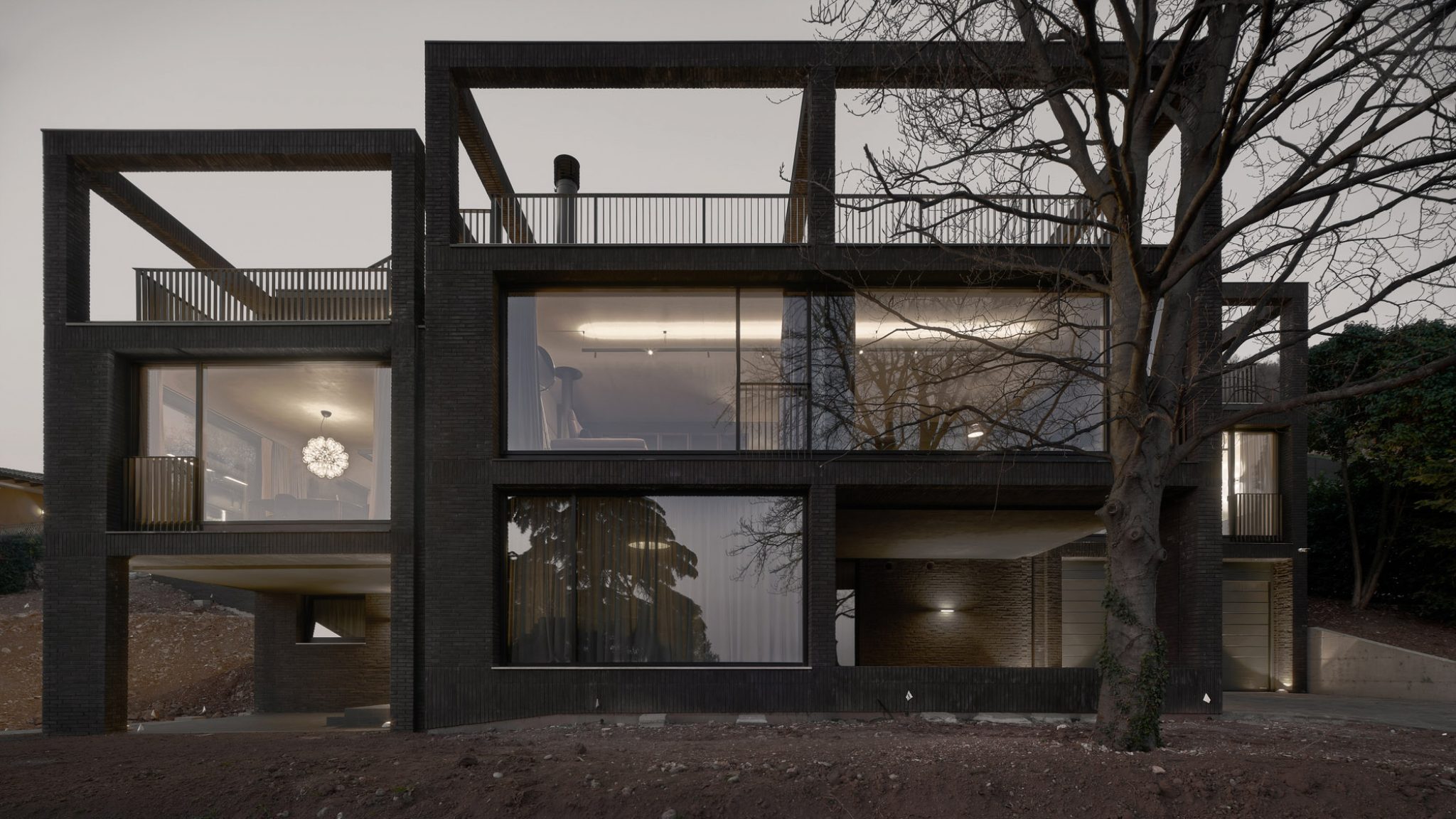 At PR House, Inside And Outside Blend Together In Simple But Dramatic ...