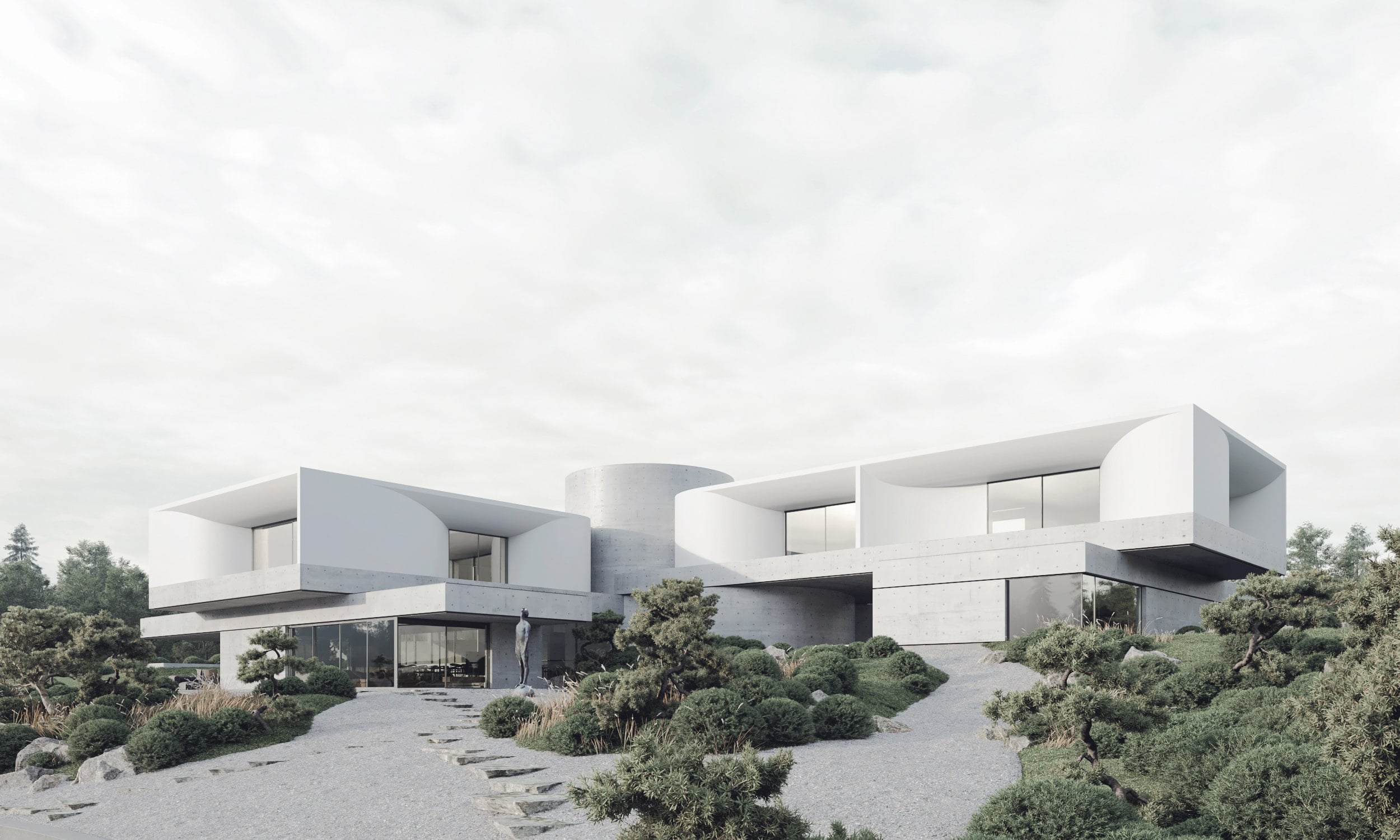 Susan Phillips Explores Spatial Composition With Minimalist Geometric ...