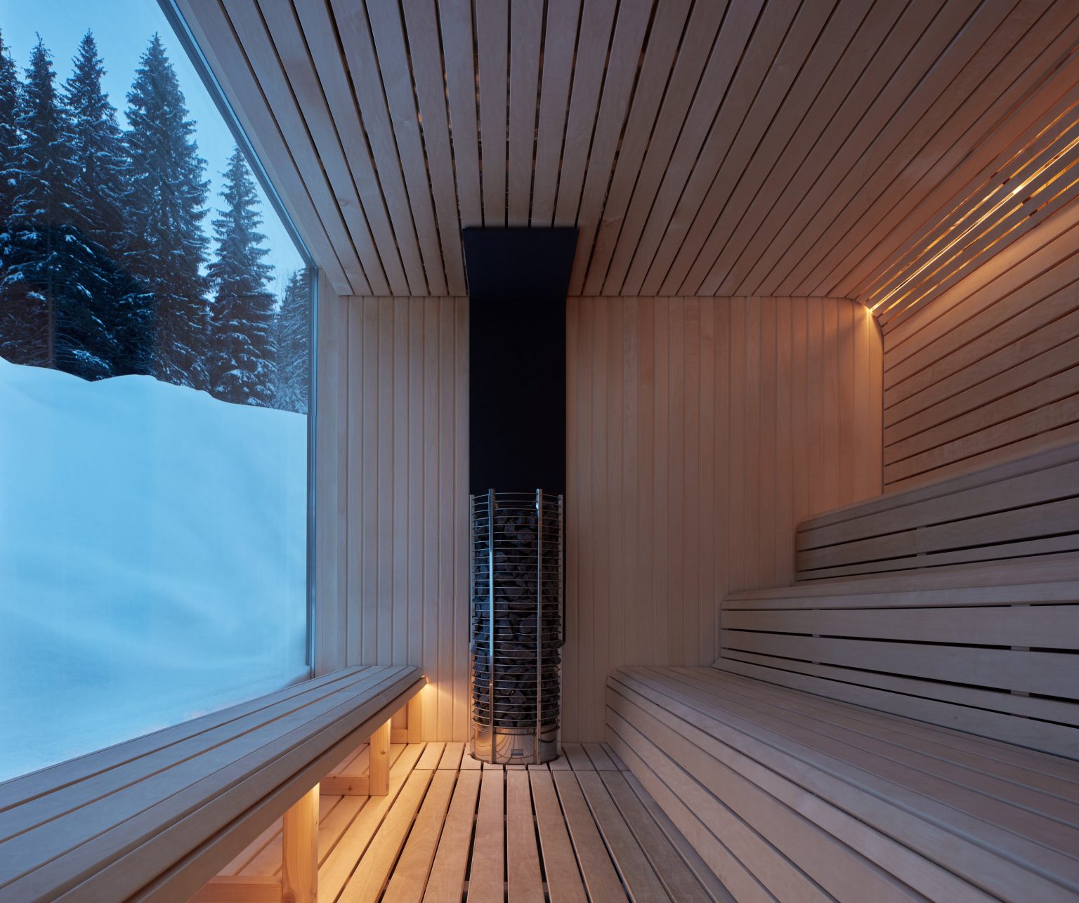 Ark Shelter’s Minimal Cabins In The Snow-Covered Mountains Of Slovakia ...