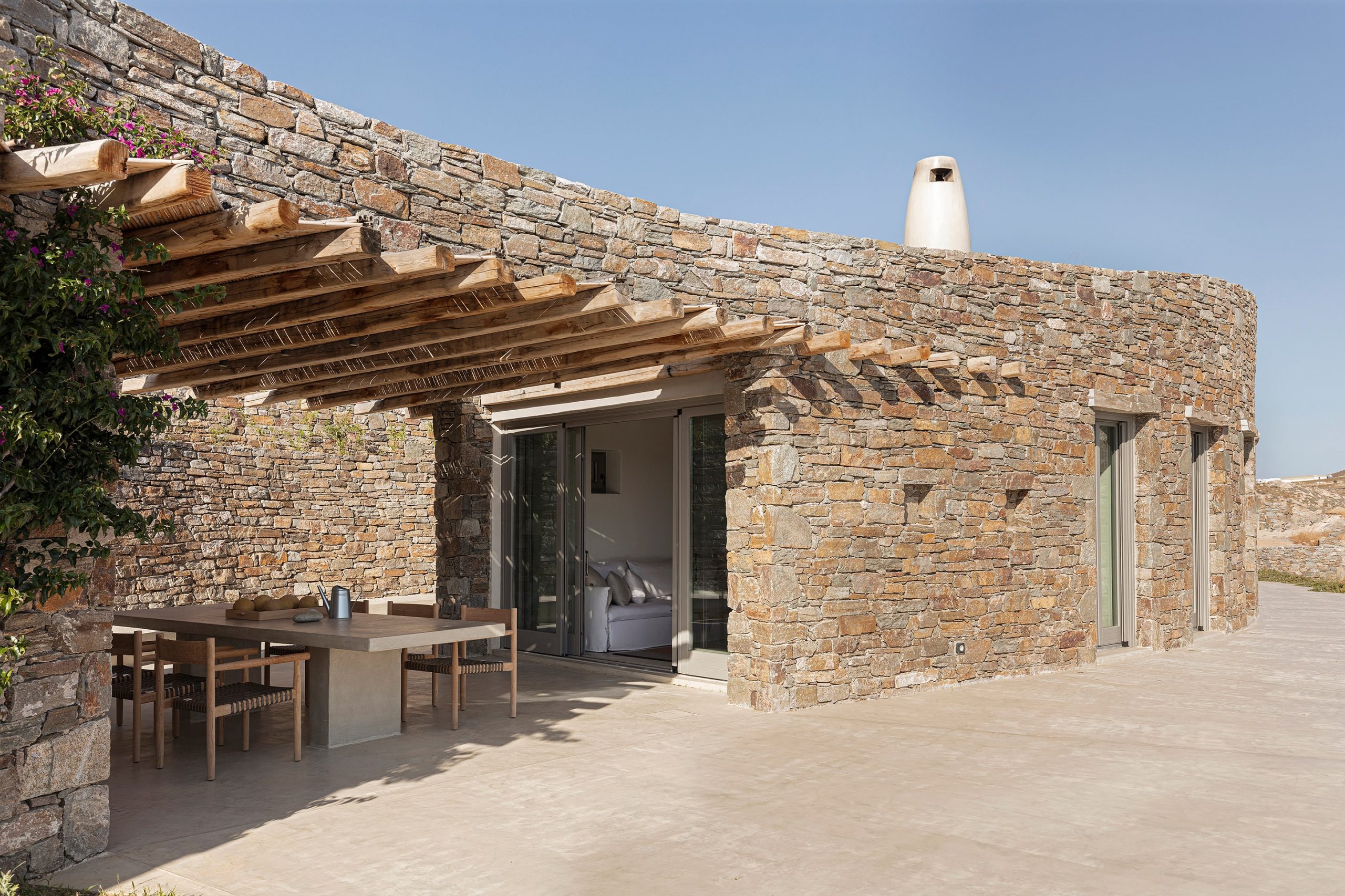 Sinas Architects Reimagine Traditional Cycladic Rural Homes With ...