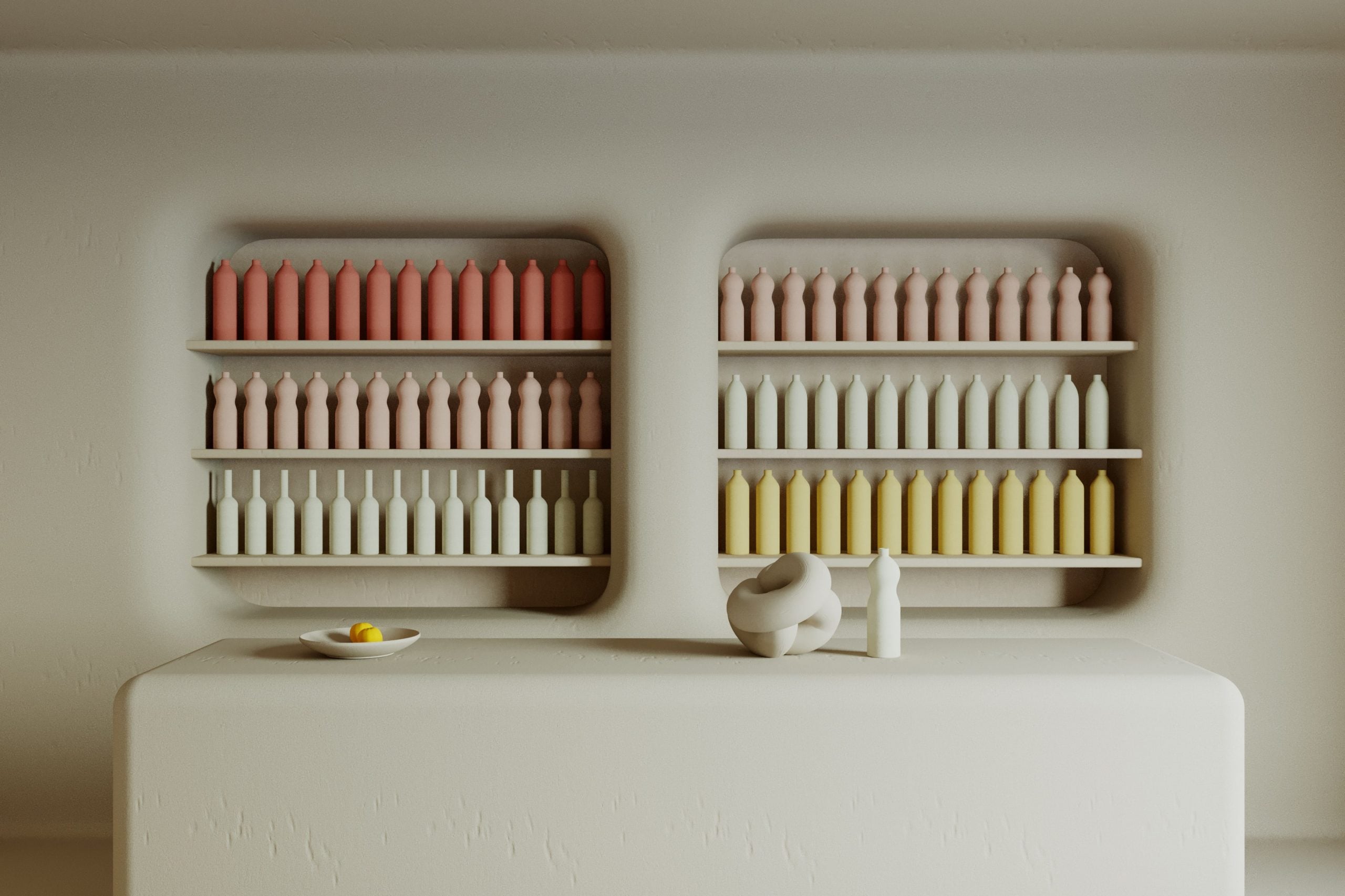 From Retro To Contemporary, The Stunning Interior Spaces Of CGI Artist ...