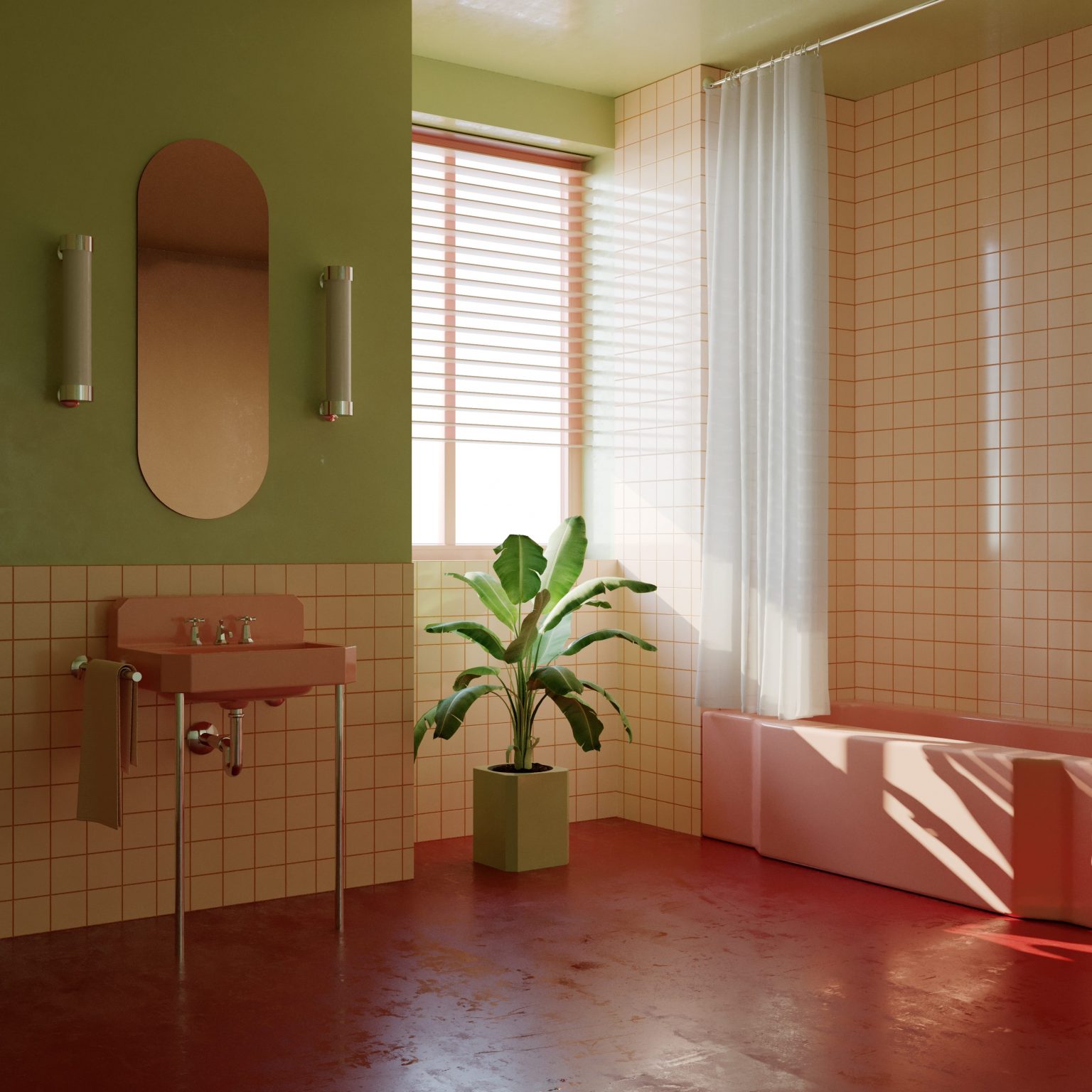 From Retro To Contemporary, The Stunning Interior Spaces Of CGI Artist ...