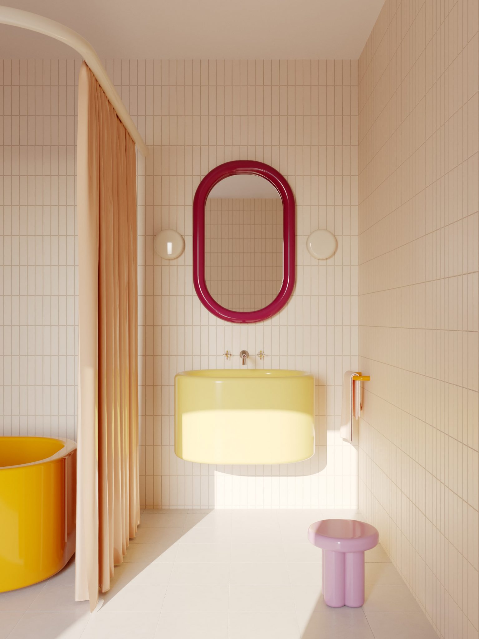 From Retro To Contemporary, The Stunning Interior Spaces Of CGI Artist ...