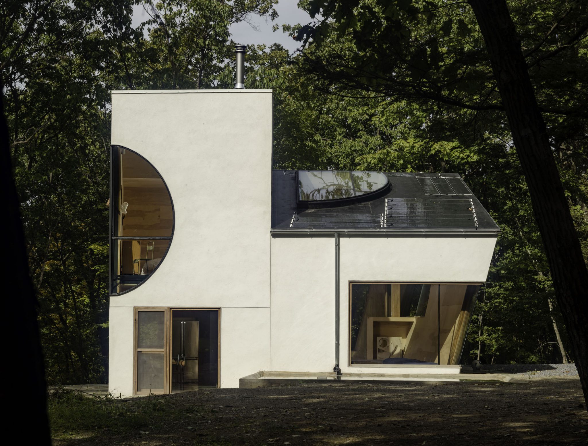 Ex Of In House, A Compact And Experimental Cabin And Artist Retreat By ...