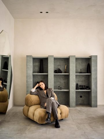 In Berlin, A Sculptural, Monolithic Look For The New Interior Of Lilian ...