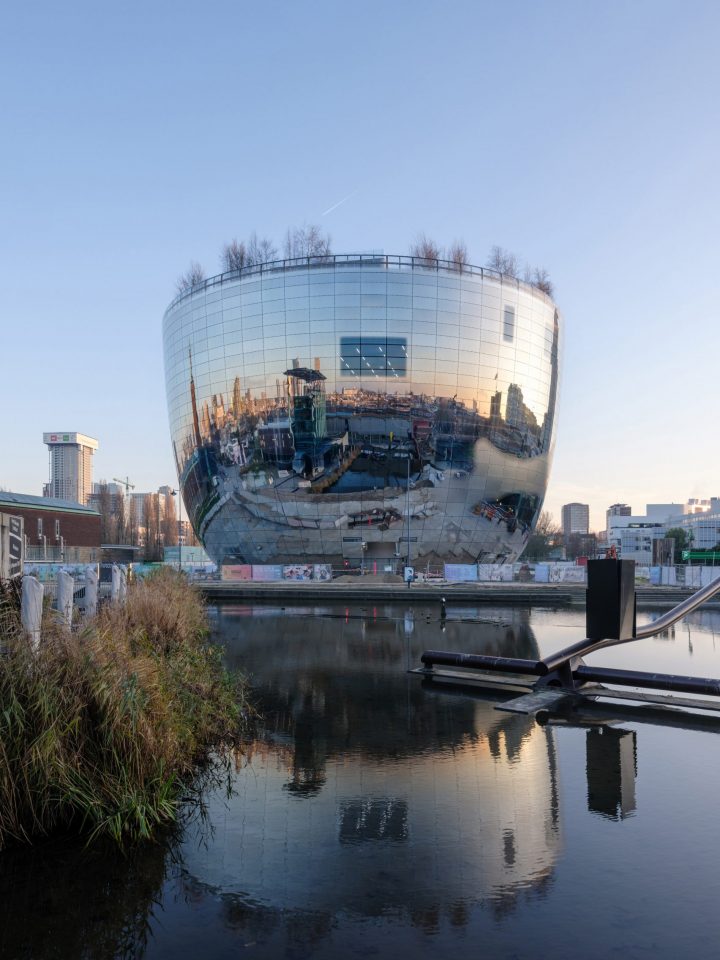 MVRDV’s Enormous Mirrored Art Storage In Rotterdam, Depot Boijmans Van ...