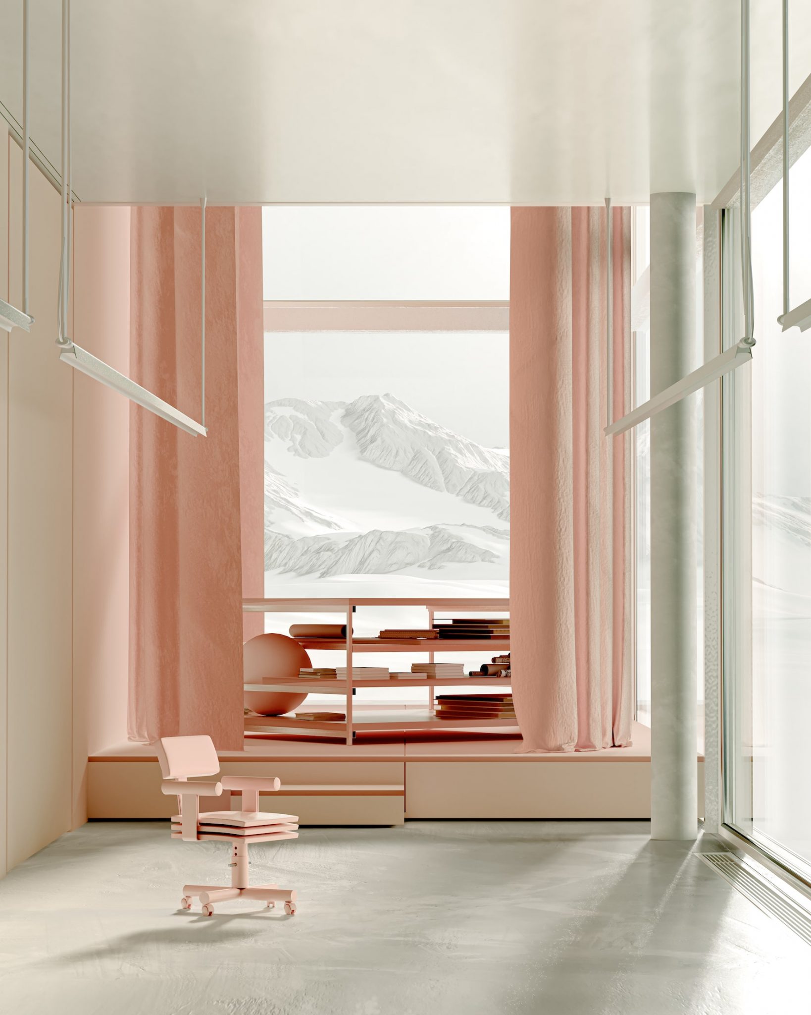 A Majestic, Snow-Covered Winter Wonderland For The Metaverse, By Andrés ...