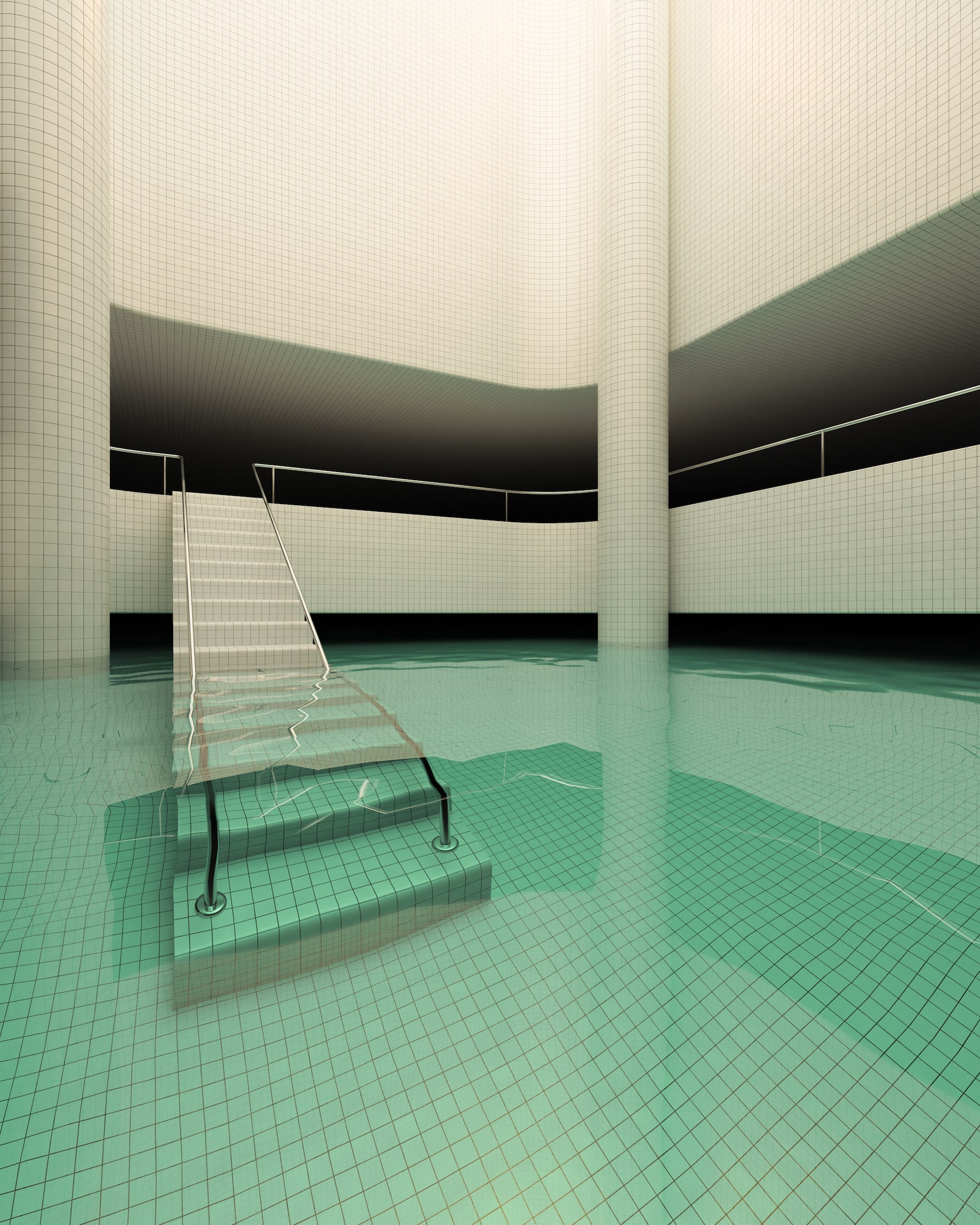 Watch Jared Pike’s Soothing, Oasis Dream Pools Ripple Against Geometric ...