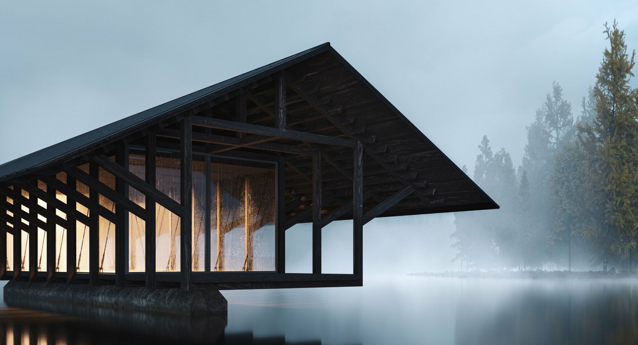 Marc Thorpe Design Envisions Ethereal And Floating Crystal Lake ...