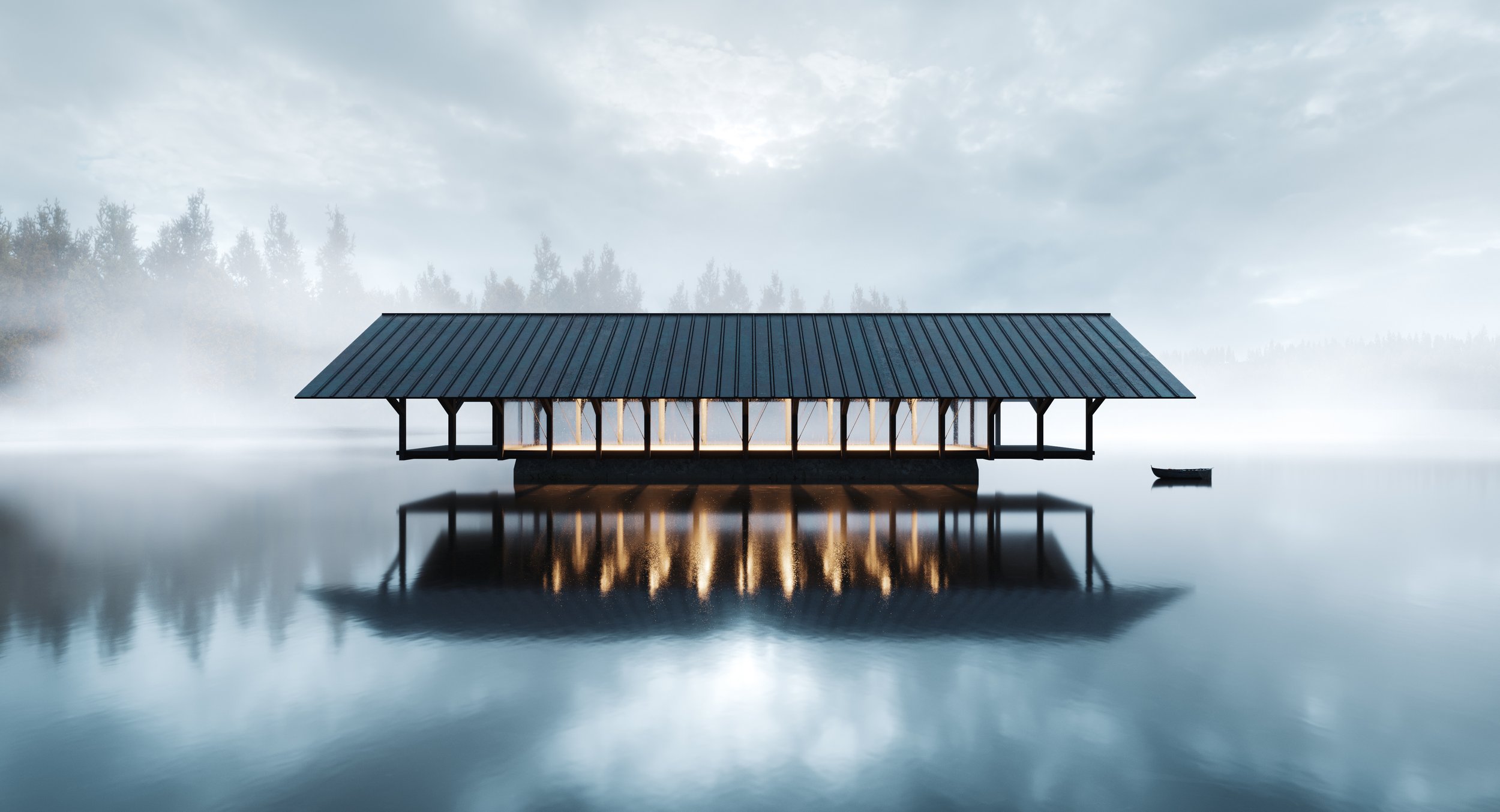Marc Thorpe Design Envisions Ethereal And Floating Crystal Lake ...