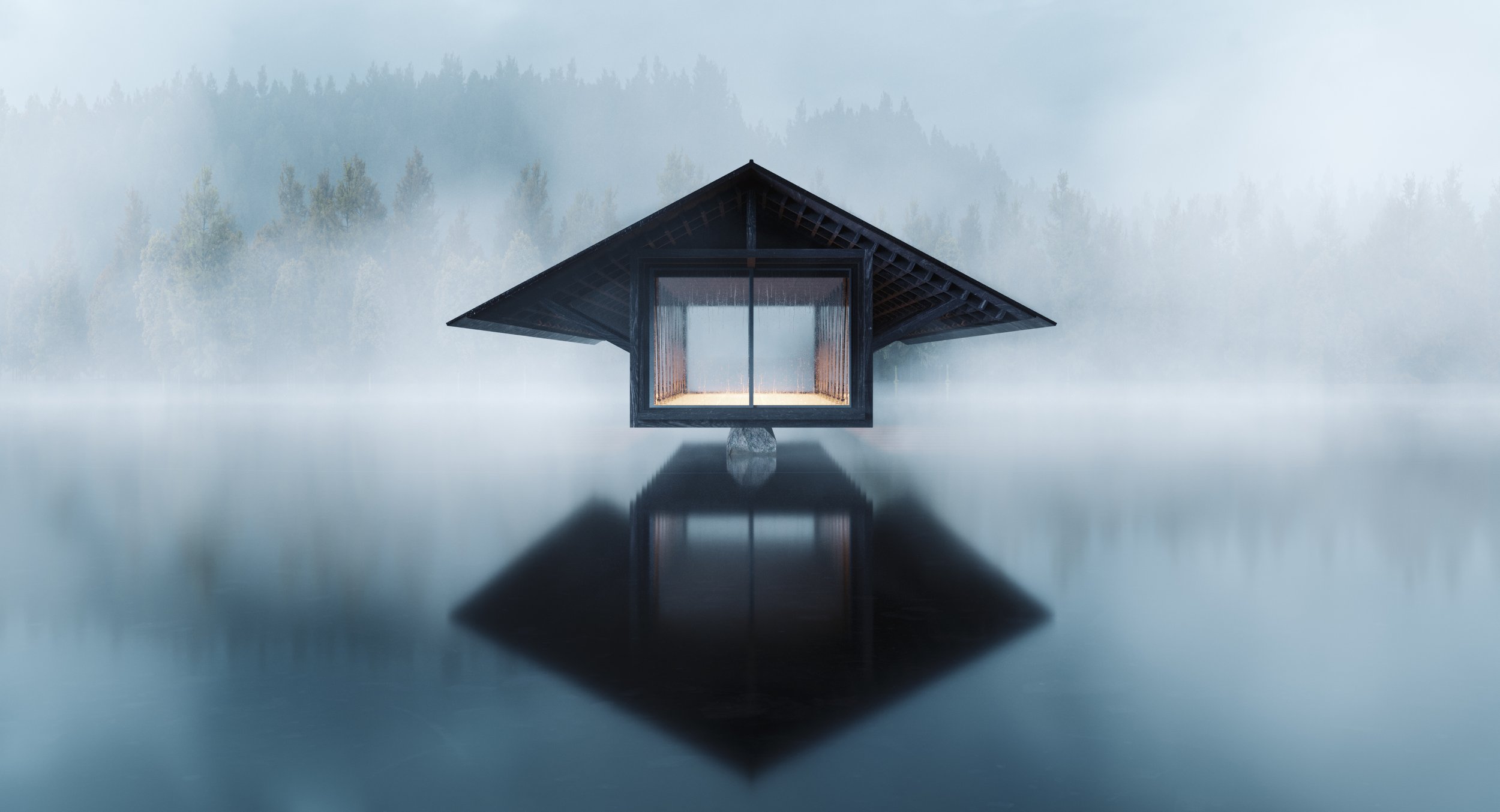 Marc Thorpe Design Envisions Ethereal And Floating Crystal Lake ...