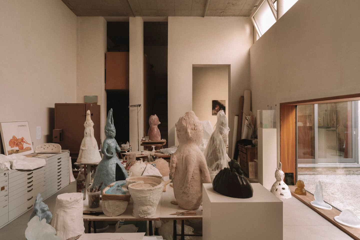 A Space That Breathes: Inside the Atelier Of Leiko Ikemura - IGNANT